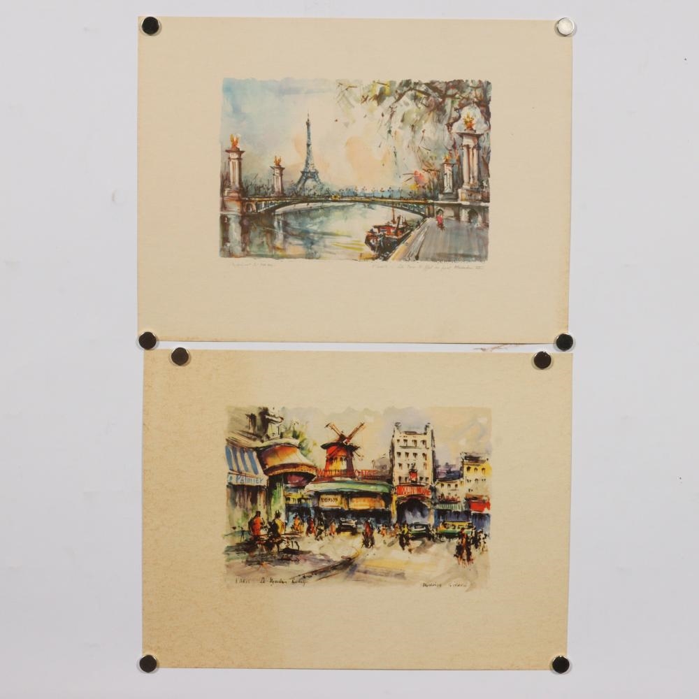 Marius Girard | Paris Le Moulin Rouge / Paris Le Tower Eiffel au pour ...