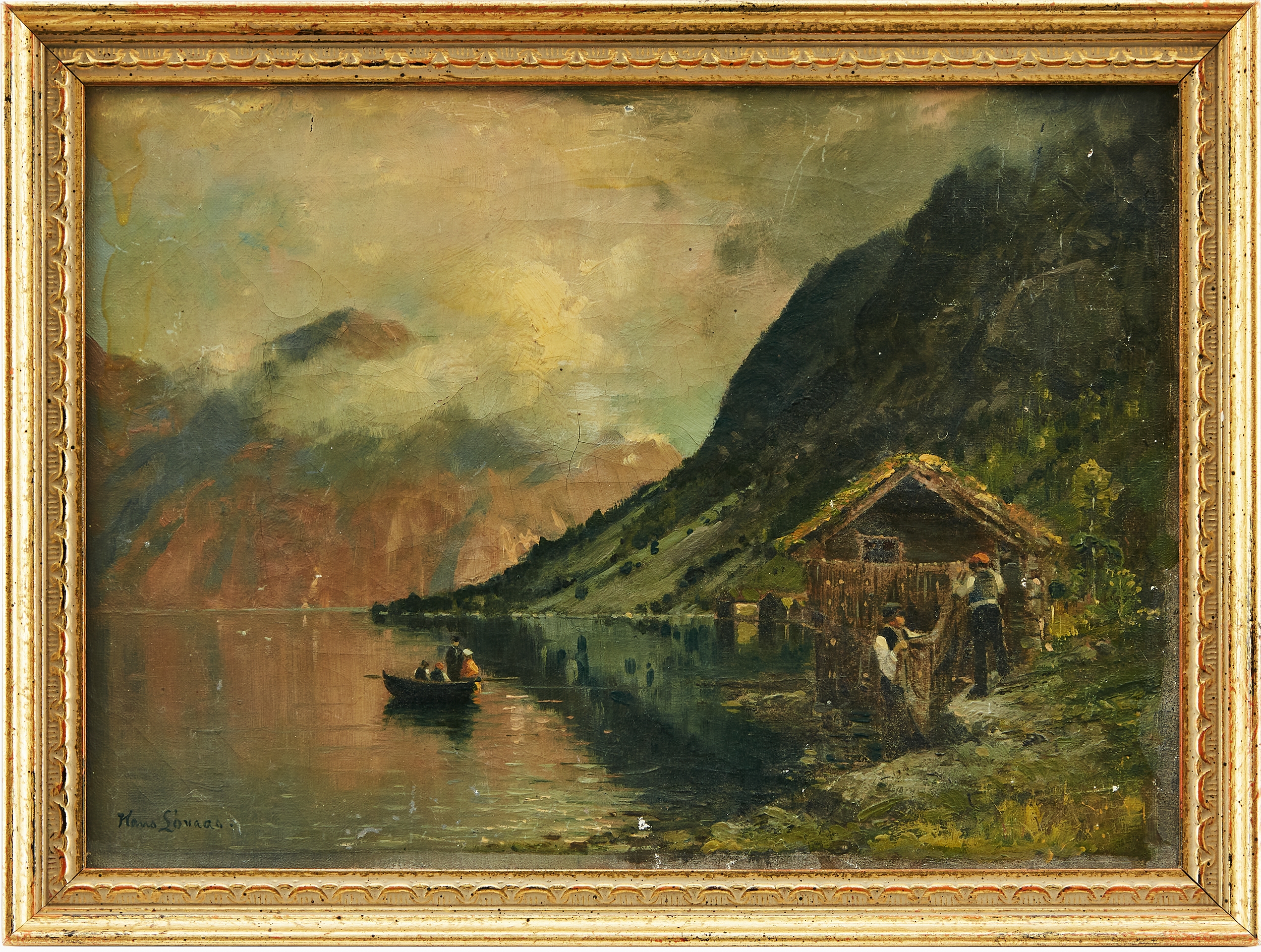 Hans Løvaas | Norskt fjordlandskap | MutualArt