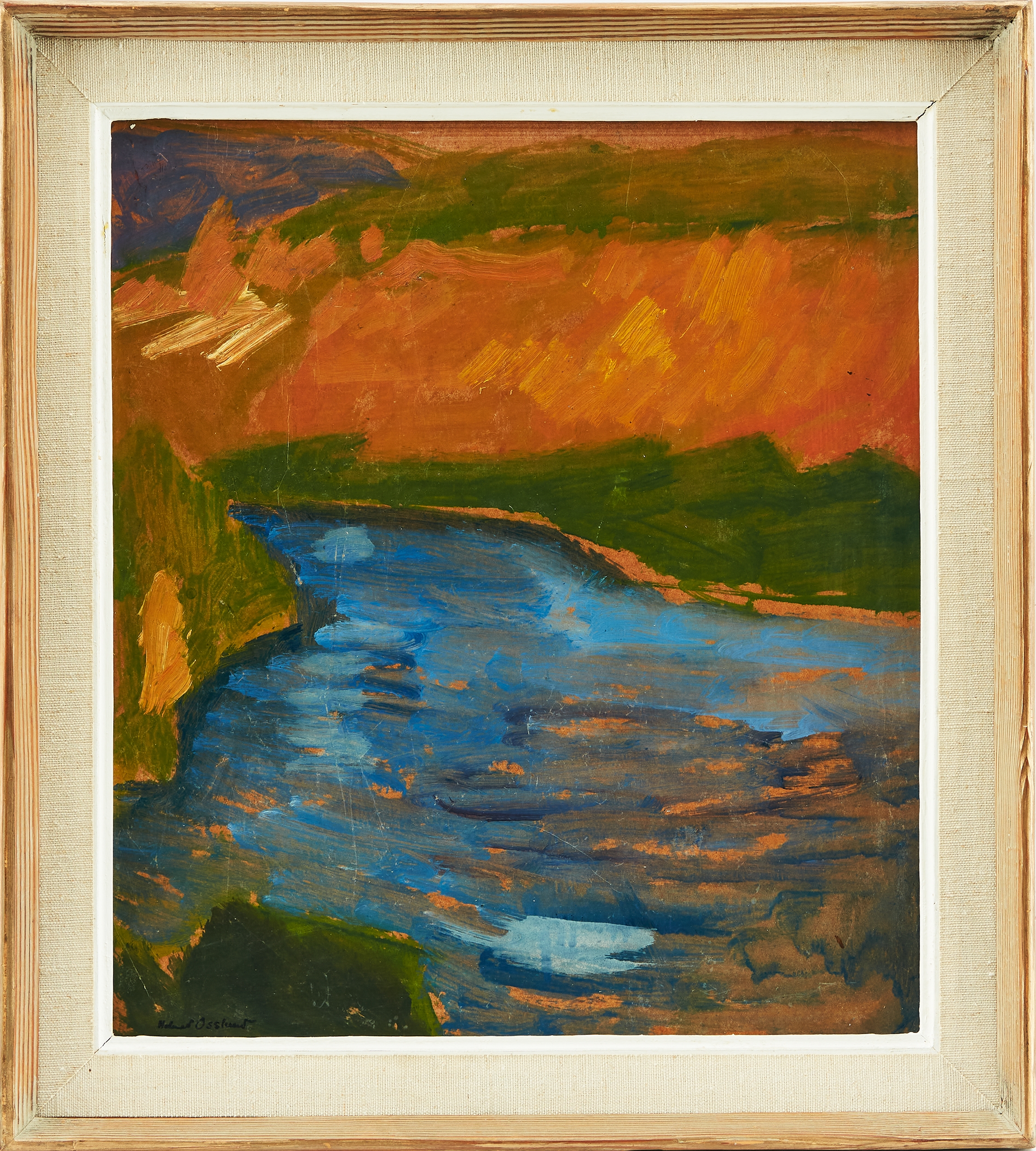 Helmer Osslund | Där älven svänger | MutualArt