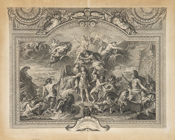 Charles Le Brun | Alegoría de la conquista del Franco Condado | MutualArt