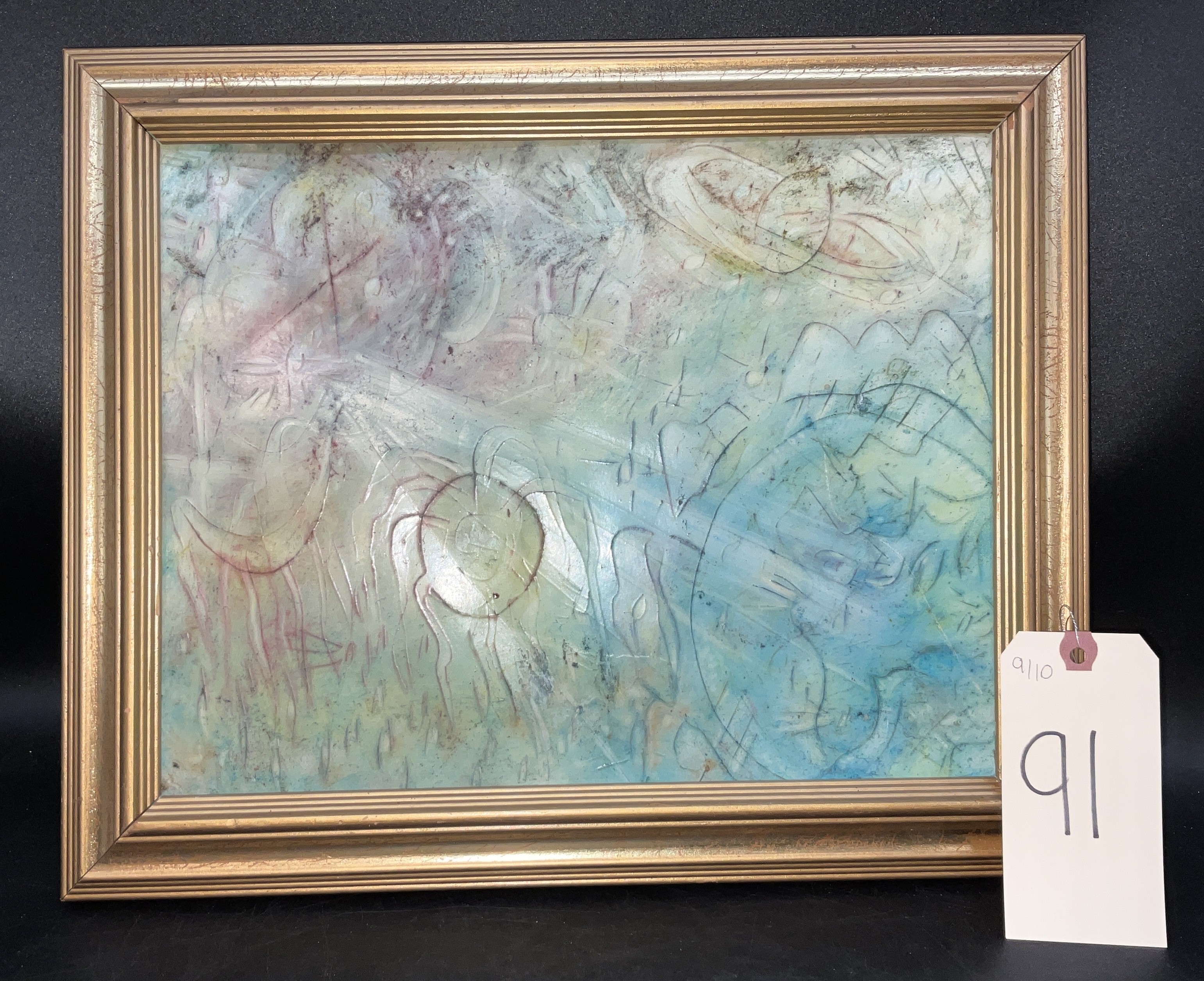 Peter Duncan | PETER DUNCAN OIL MIXED MEDIA ART IN FRAME | MutualArt