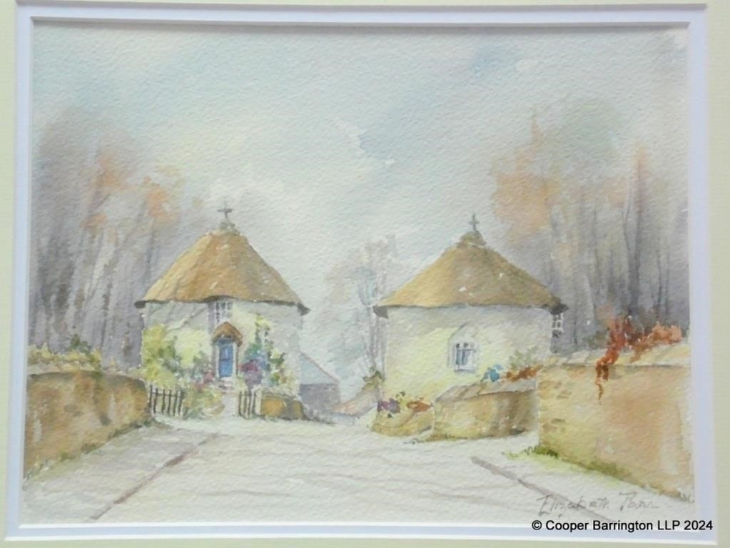 Elizabeth Parr | Elizabeth Parr Veryan Round Houses Cornwall | MutualArt