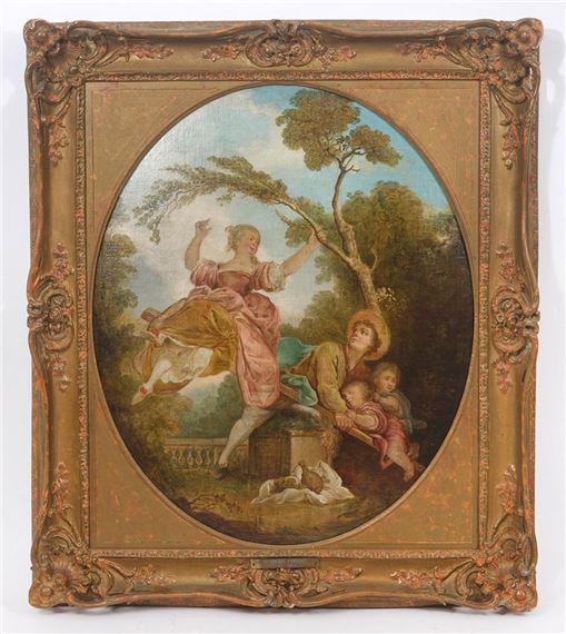Jean-Honoré Fragonard | School of Jean Honore Fragonard Oil Painting ...