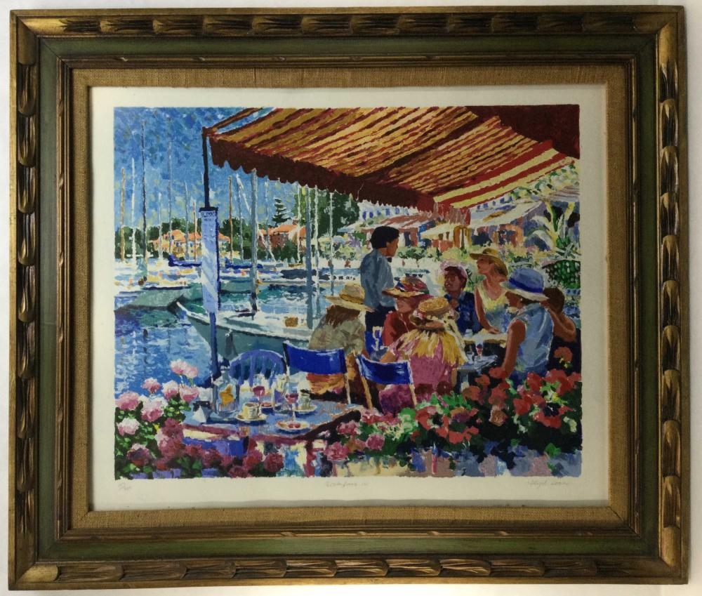 Hazel Soan | Hazel Soan Signed Limited Edition Waterfront Print | MutualArt