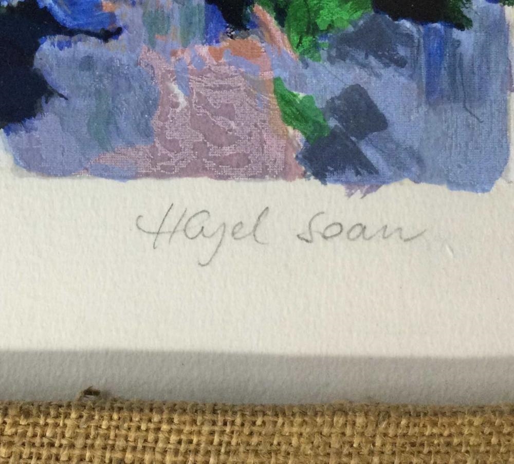 Hazel Soan | Hazel Soan Signed Limited Edition Waterfront Print | MutualArt