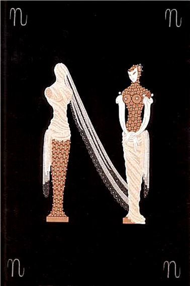 Erté | Erte - The Letter N | MutualArt
