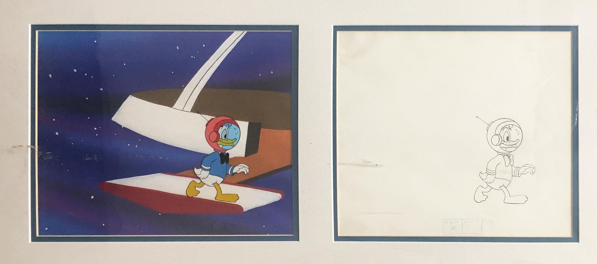 Walt Disney Studios | Disney - Donald Duck in Space | MutualArt
