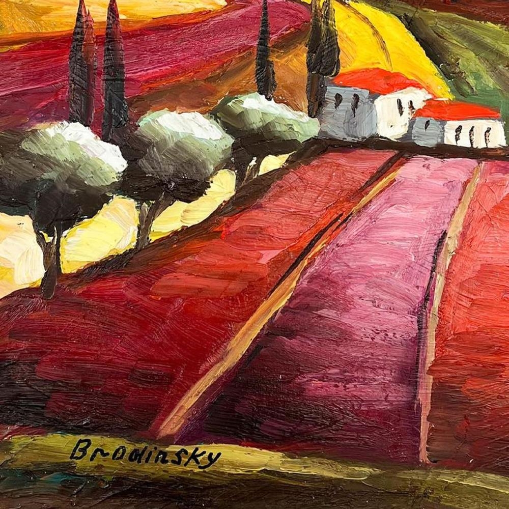 Slava Brodinsky | Slava Brodinsky Hand Signed Original Painting on ...