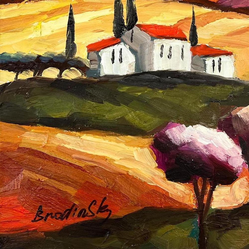 Slava Brodinsky | Slava Brodinsky Hand Signed Original Painting on ...