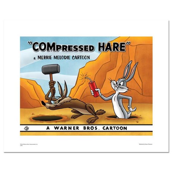 Looney Tunes | Compressed Hare (1961) | MutualArt