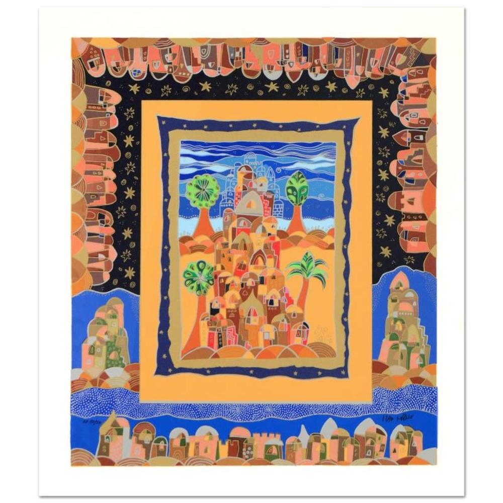 Ilan Hasson | Ilan Hasson, Oasis Limited Edition Serigraph, Numbered ...