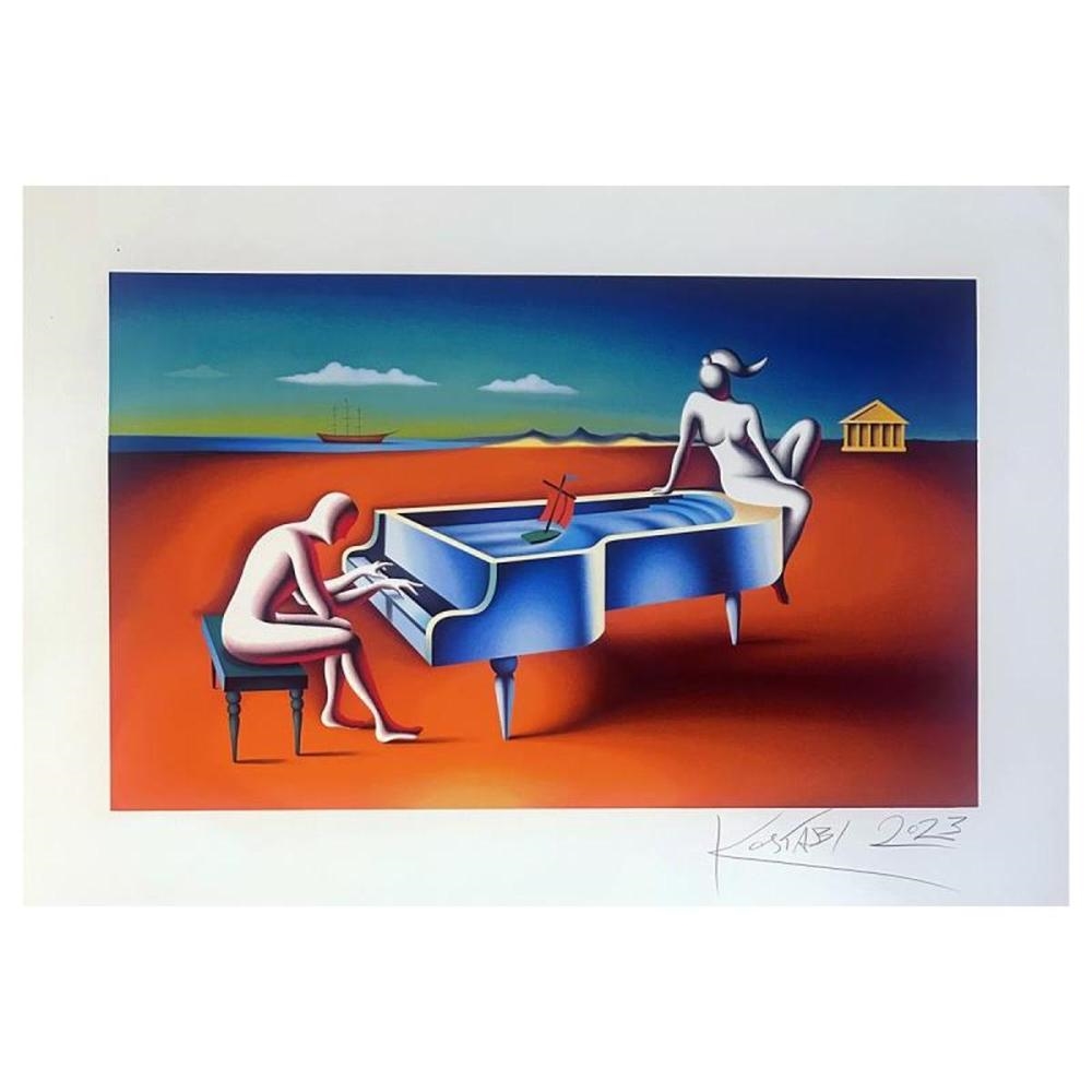Mark Kostabi | Pressure cooker (1995) | MutualArt