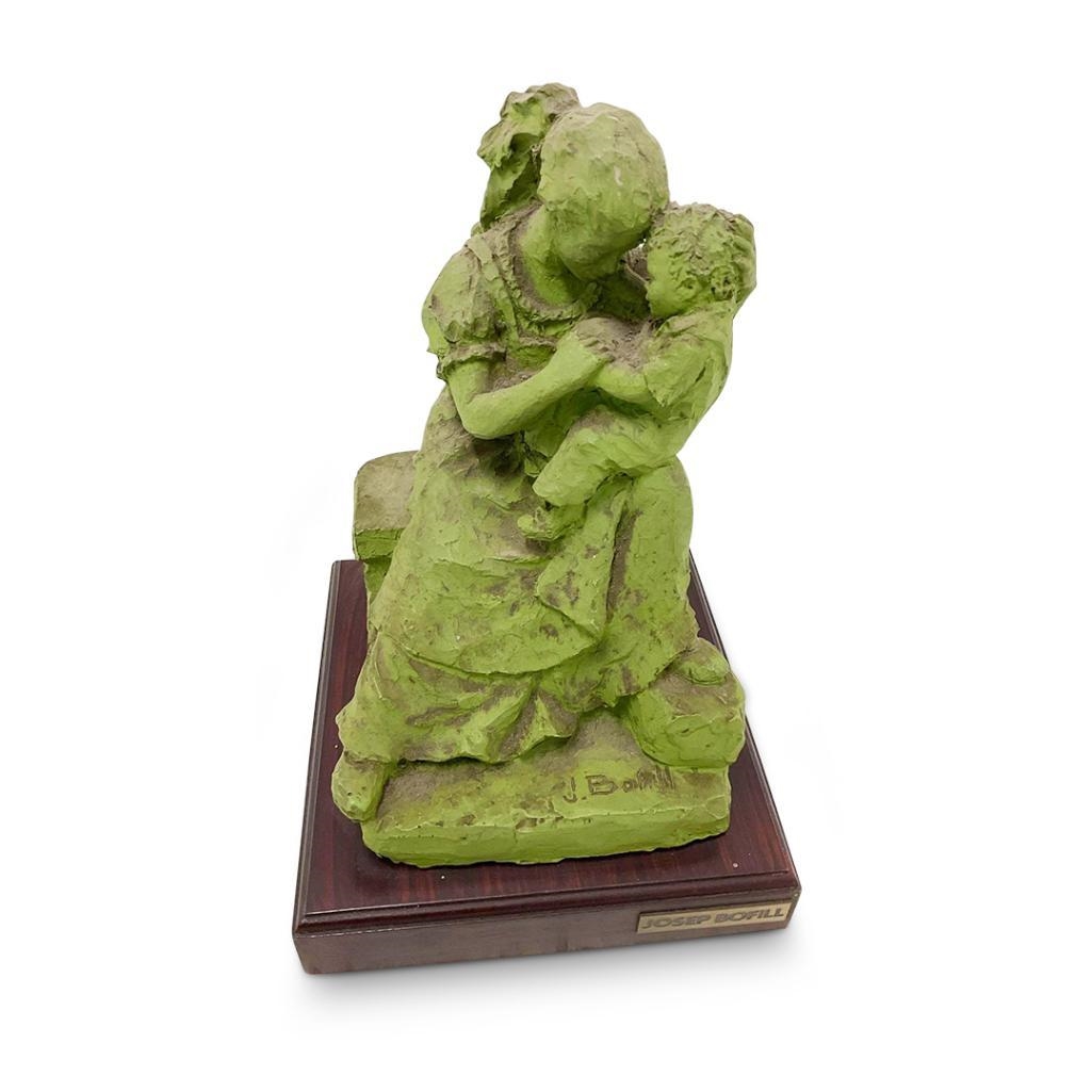 Josep Bofill | Young lady with plait holding young boy on her knee ...