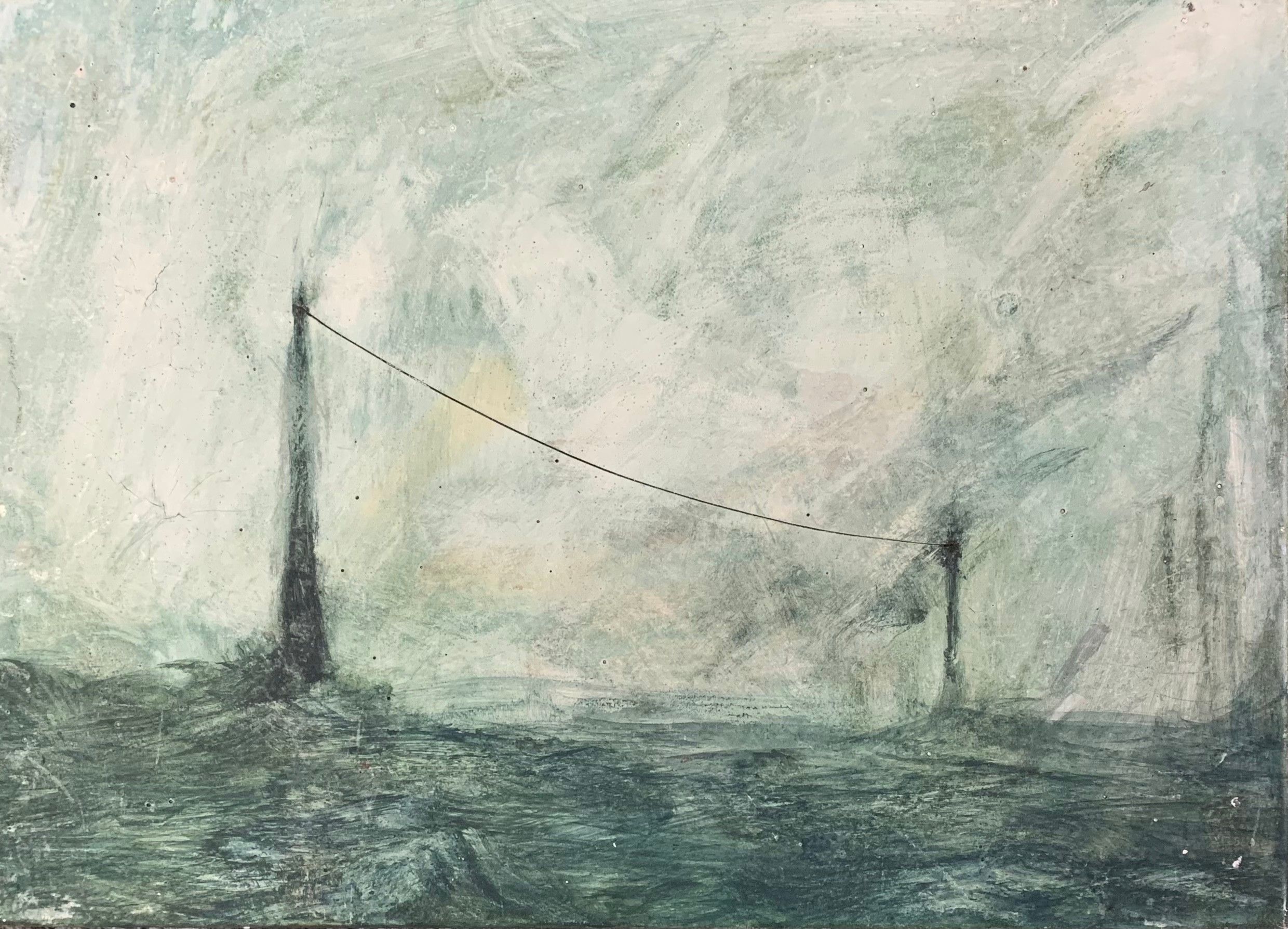 STOT21stCplanB | A pair of mixed media paintings by Harry Adams ...