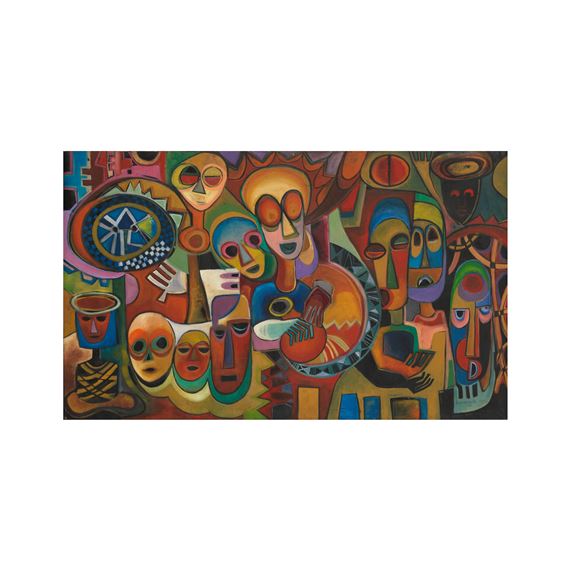 Jimoh Buraimoh | God of iron (1990) | MutualArt