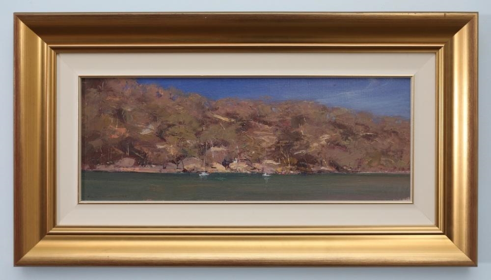 Ken Knight | Across the bay. Petrel Cove, Fleurieu Peninsula | MutualArt