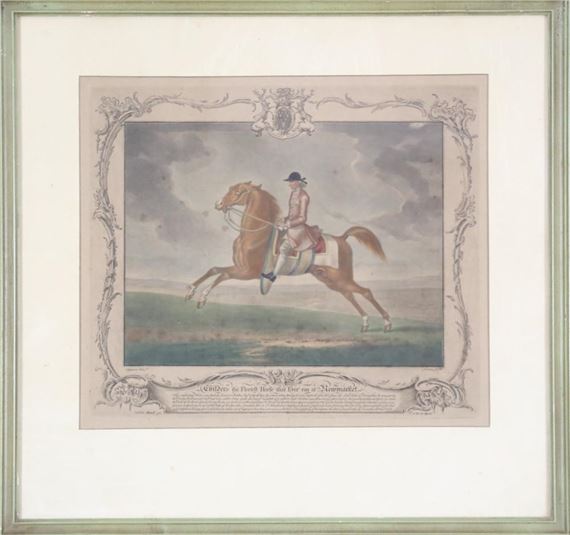Richard Houston | A hand coloured engraving depicting the horse. Titled ...