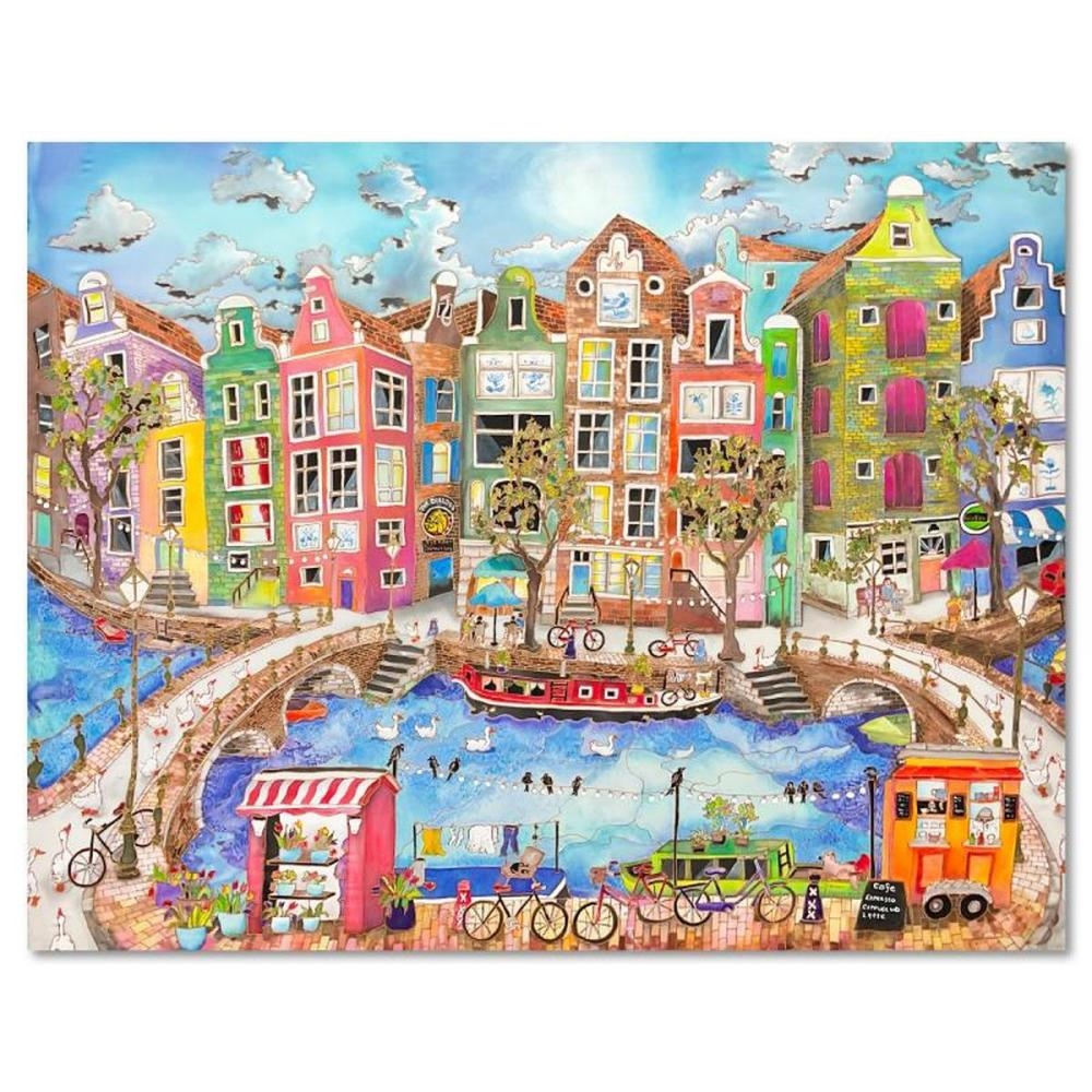 Linnea Pergola | Linnea Pergola, Amsterdam Original Painting on Silk ...