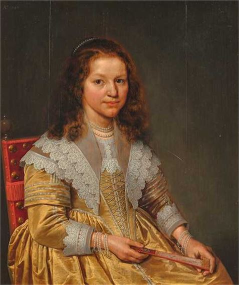Aelbert Cuyp | Portrait of a young woman (1643) | MutualArt