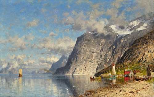 Eilert Adelsteen Normann | Section on the Coast | MutualArt