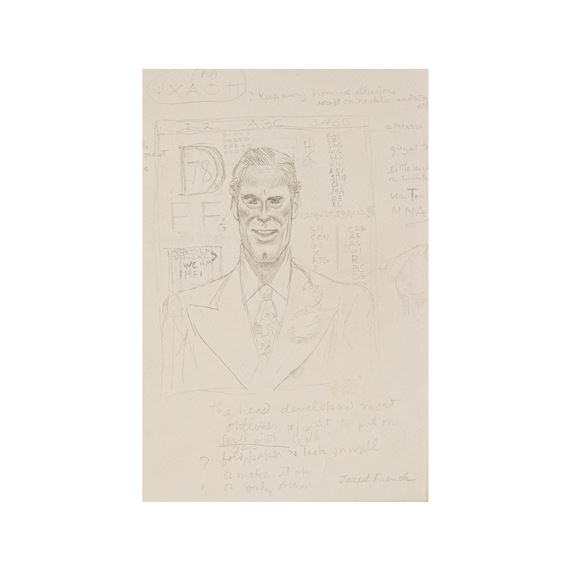 Jared French | Portrait of a Man | MutualArt