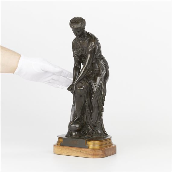 Pierre-Eugène-Emile Hébert | Bronze sculpture depicting the Greek sea ...