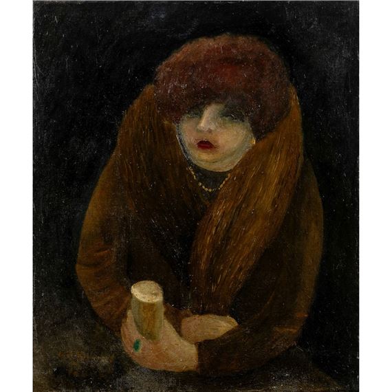 Kurt Mühlenhaupt | Porträt Trude (1962) | MutualArt