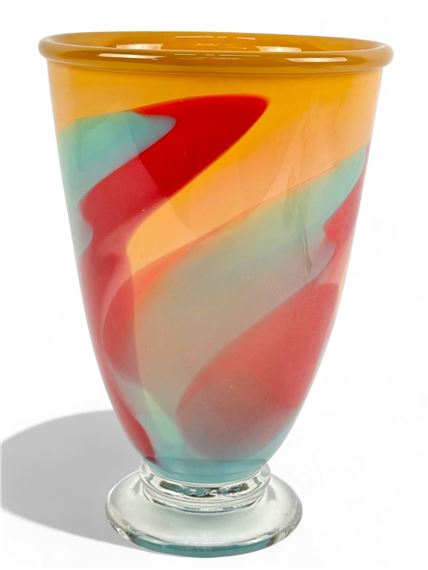 Scott Robinson | Scott Robinson Art Glass Vase | MutualArt