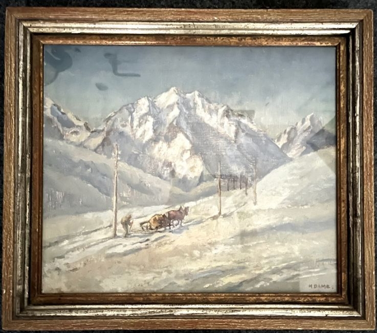 Hedwig Lady | Winter Landscape | MutualArt