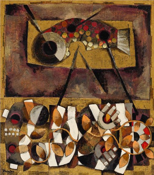 Leonard French | DEATH OF A MARTYR (1961) | MutualArt