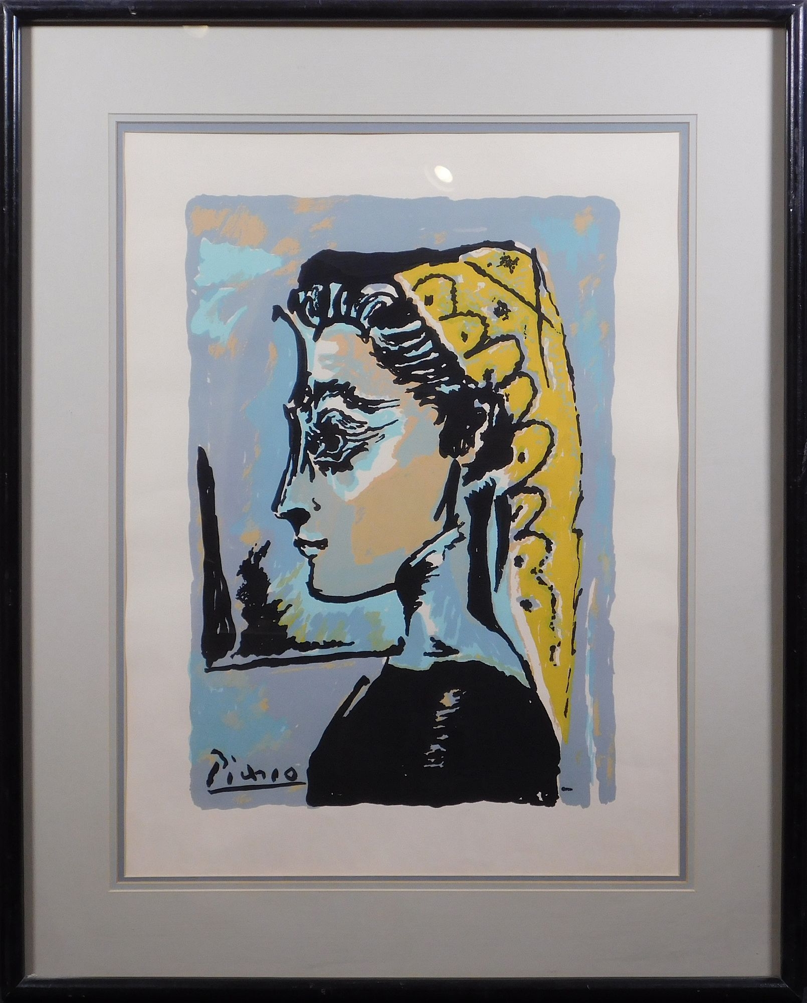 Pablo Picasso | Lady in Yellow Scarf | MutualArt