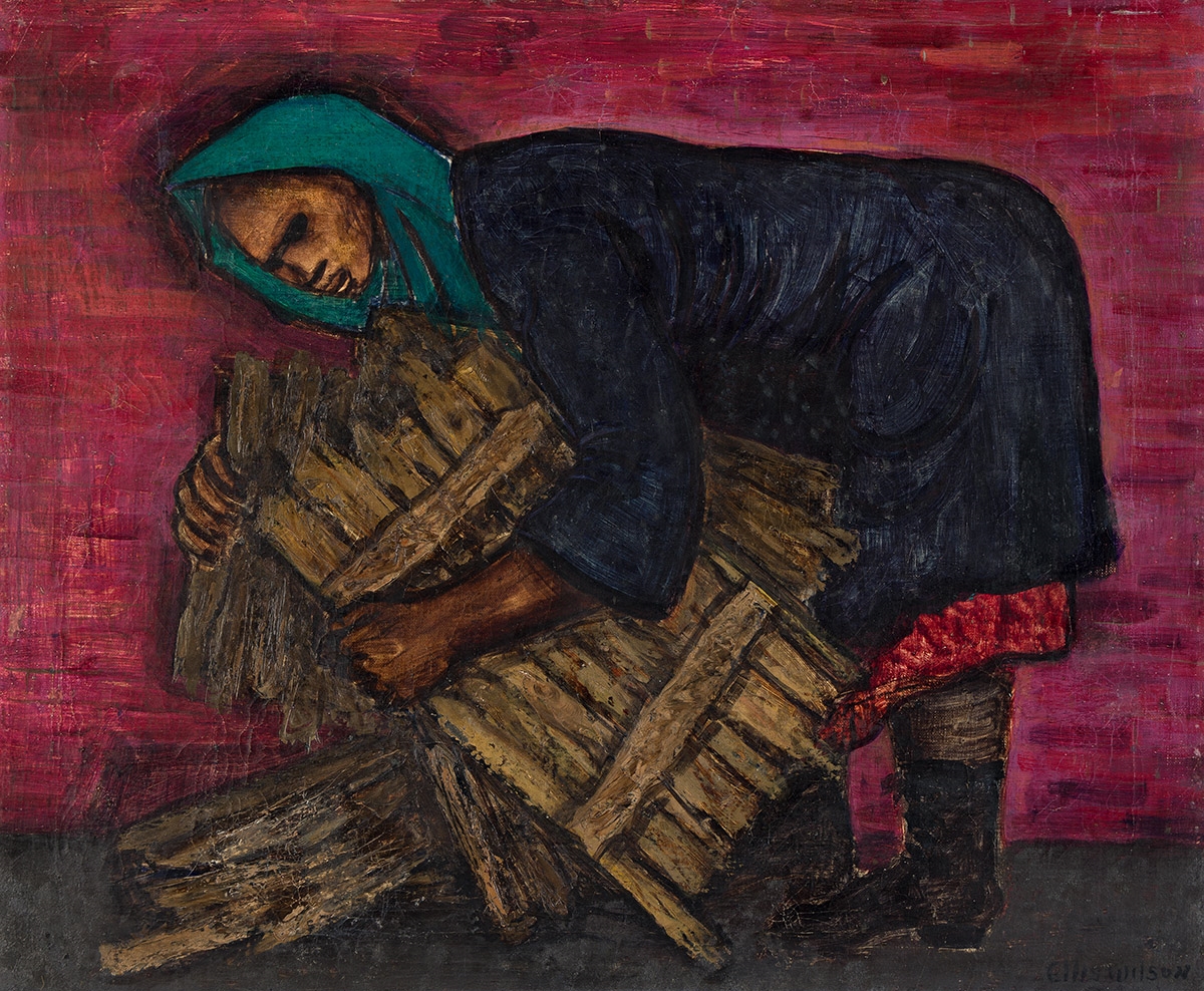 Ellis Wilson | Breaking Down Fences. (1944 - 1949) | MutualArt