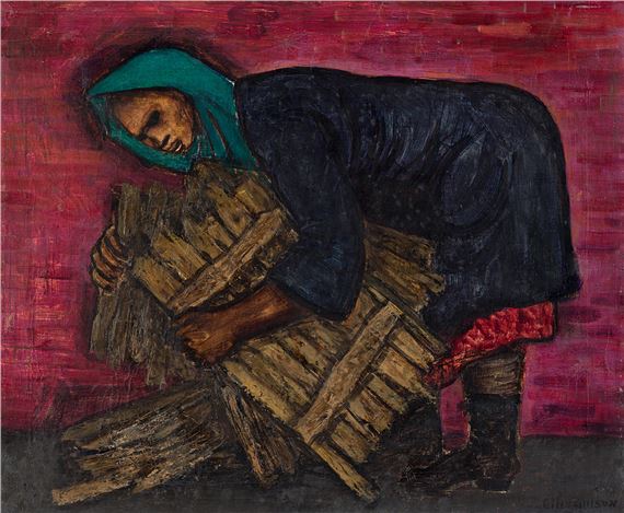 Ellis Wilson | Breaking Down Fences. (1944 - 1949) | MutualArt