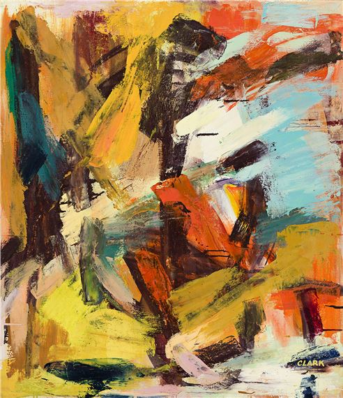 Claude Clark | CLAUDE CLARK (1915 - 2001 (1961) | MutualArt