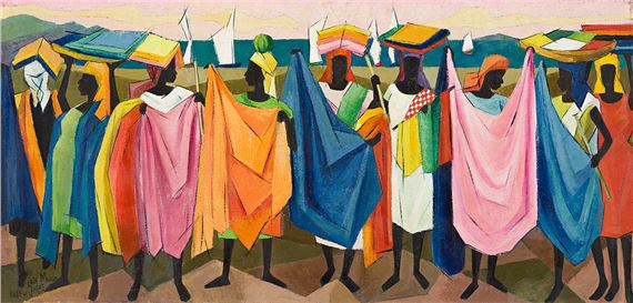 Lois Mailou Jones | LOÏS MAILOU JONES (1905 - 1998 (1961) | MutualArt