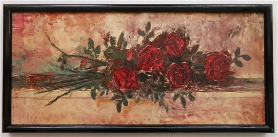 Harold Cohn | Still-Life of Roses | MutualArt