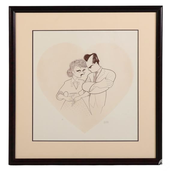 Al Hirschfeld | I Love Lucy, (Circa 1989) | MutualArt
