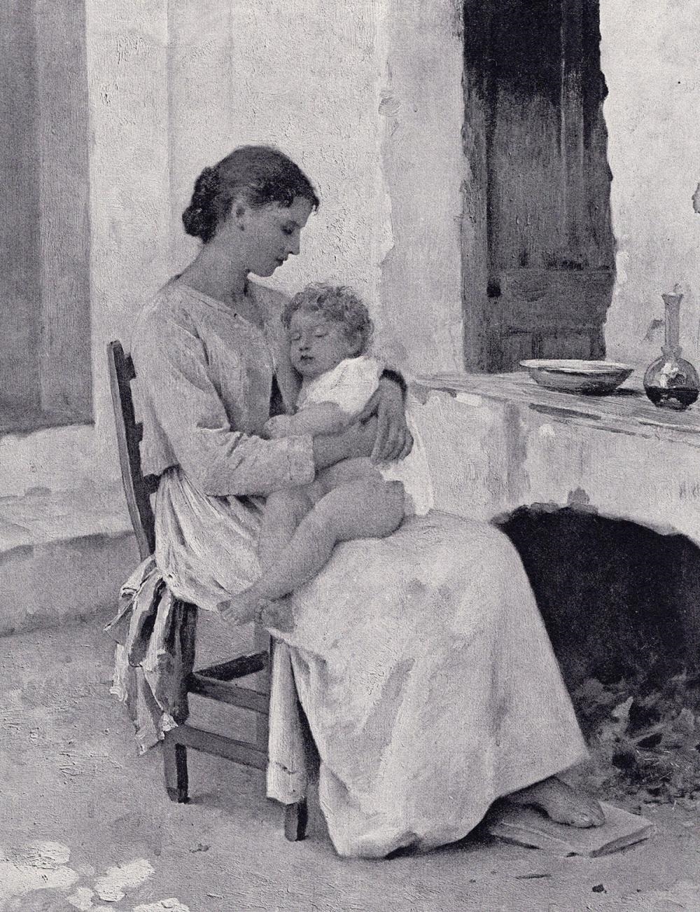 Edouard Alexandre Sain | Ritratto della Contessa Marie Louise Caroline ...