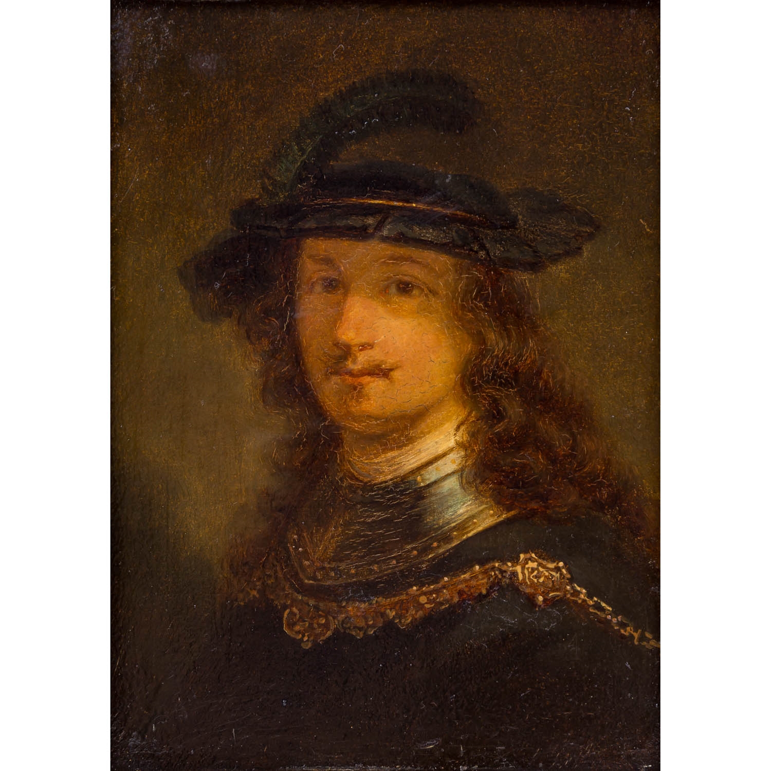 Rembrandt van Rijn | Portrait of a man with arms akimbo (1658) | MutualArt