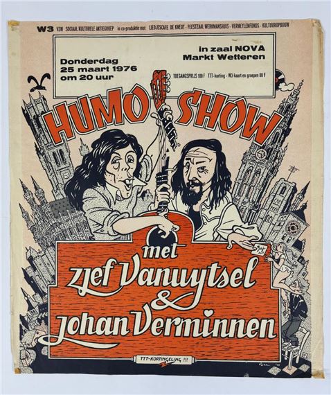 Marc de Bruyn | Poster Humo show 1976 en Poster Carnaval Aalst 1974 ...