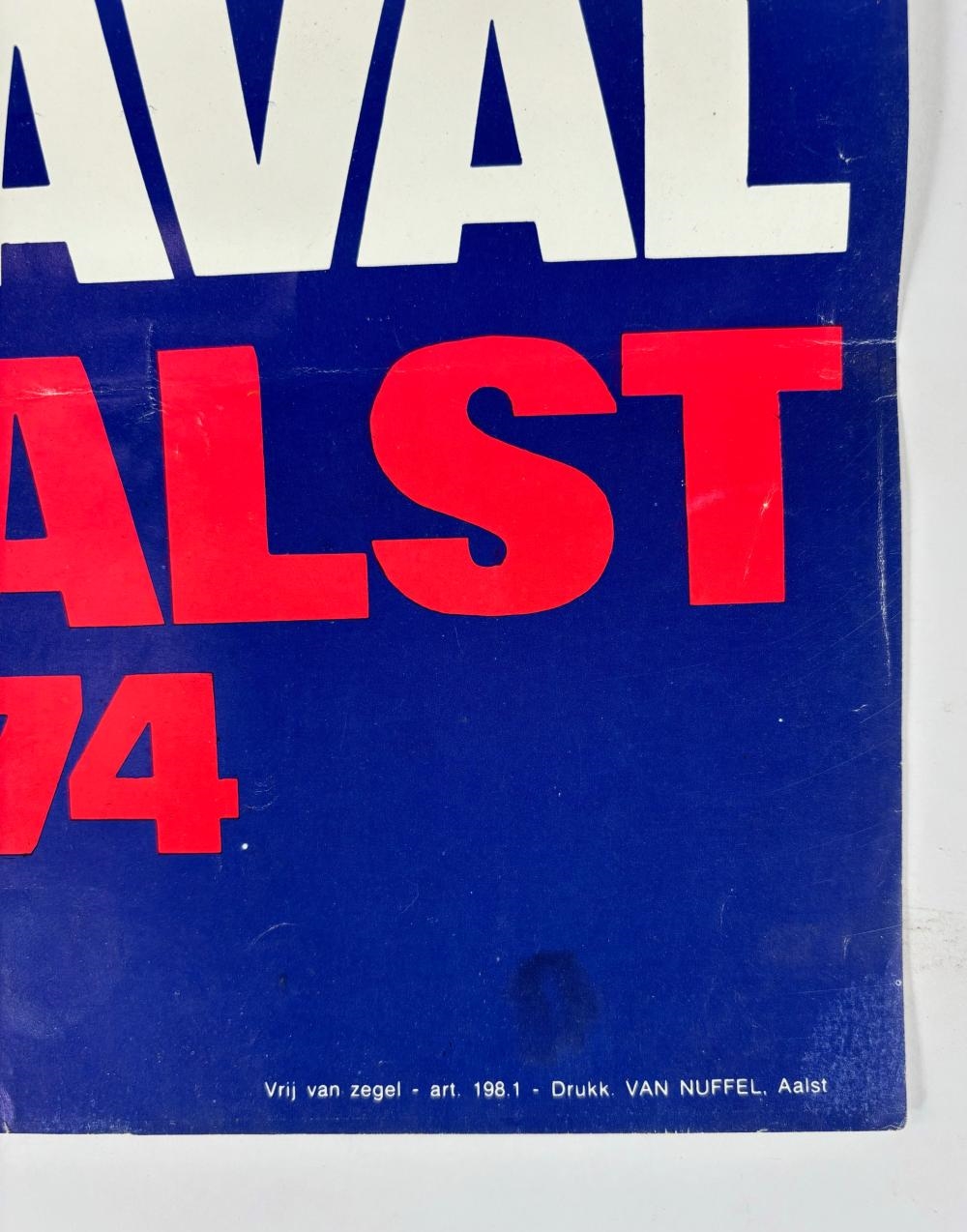 Marc de Bruyn | Poster Humo show 1976 en Poster Carnaval Aalst 1974 ...