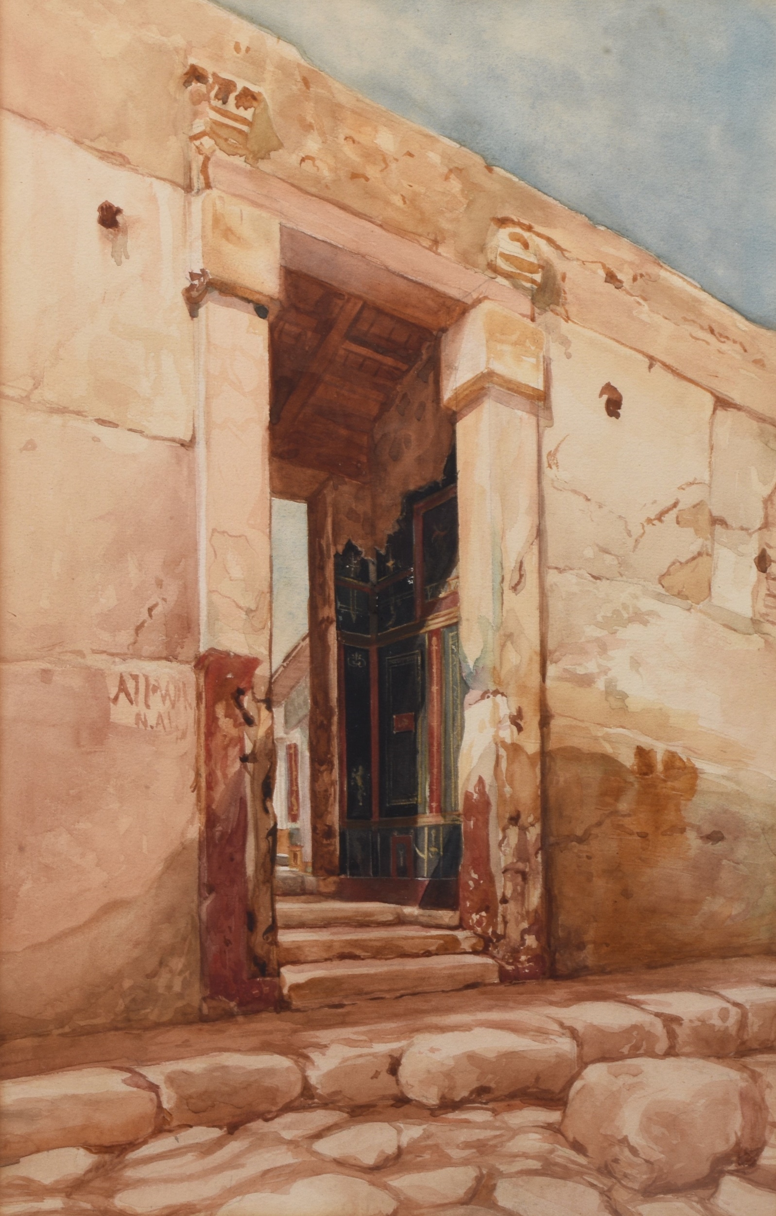 Luigi Bazzani | After Luigi Bazzani (1836-1927) Entrance to the House ...