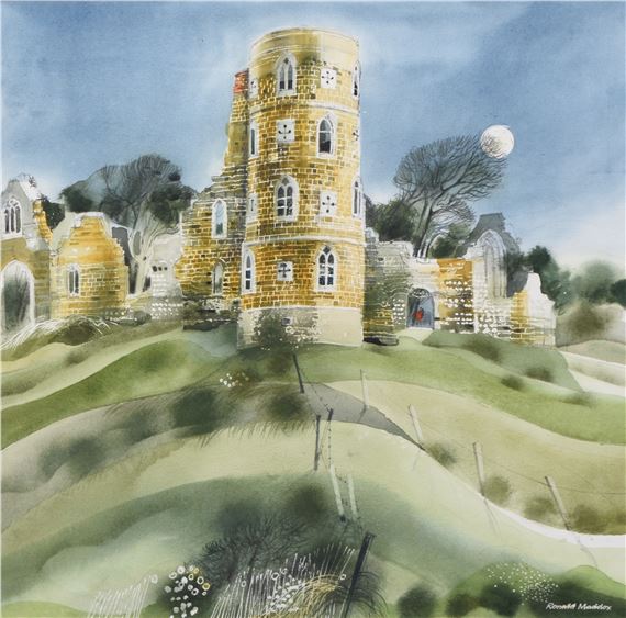 Ronald Maddox | Ronald Maddox (1930-2018) Landforms and Folly, Wimpole ...