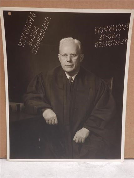 Fabian Louis Bachrach | Supreme Court Justice Earl Warren photo by ...