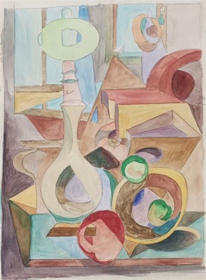 Guy Nicod | Cubist composition | MutualArt