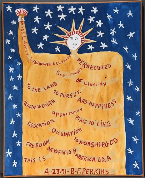 Benjamin Franklin Perkins | Miss Liberty (1991) | MutualArt