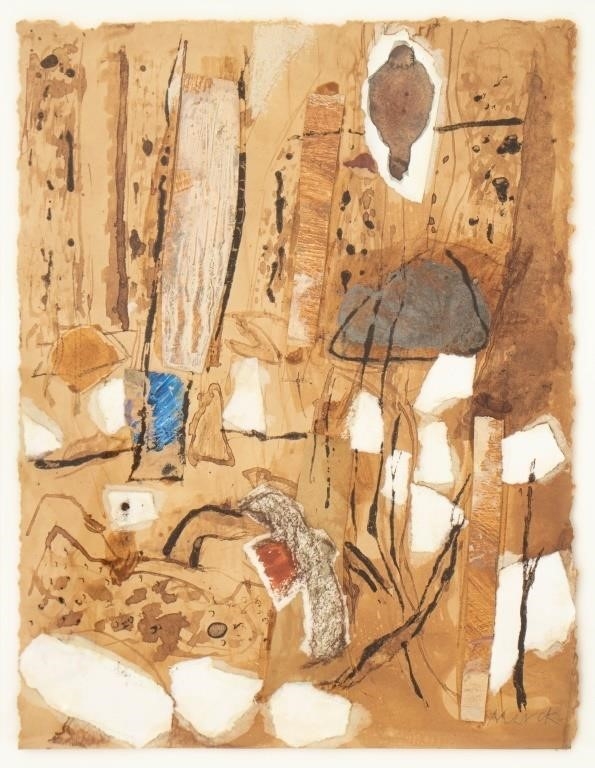 Teresa Murak | Teresa Murak Mixed Media Collage on Handmade Paper ...