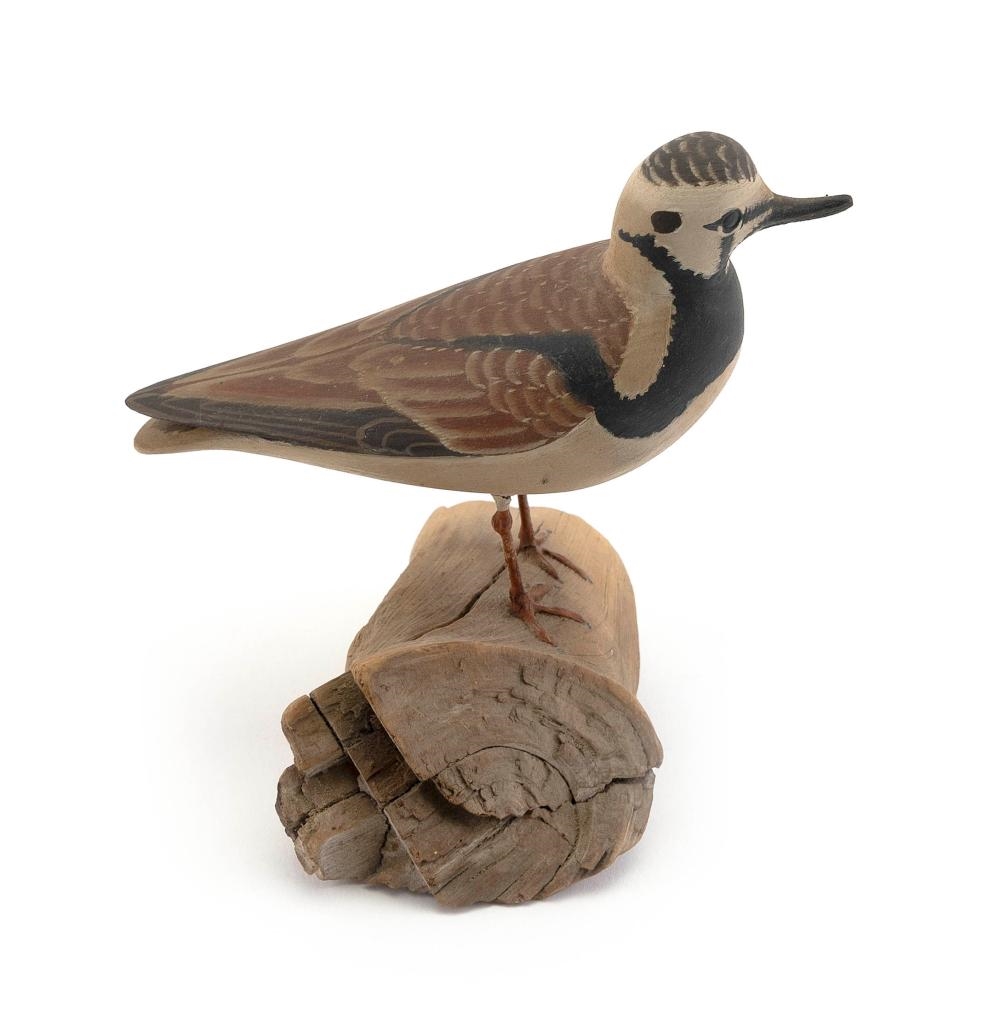 James Lapham | TWO JAMES LAPHAM BIRD CARVINGS | MutualArt