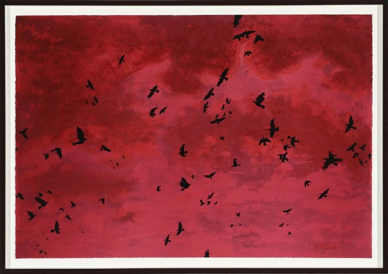 Michael Kvium | Bloody Nature (2023) | MutualArt