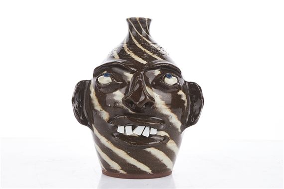 Charles Lisk | Face Jug | MutualArt